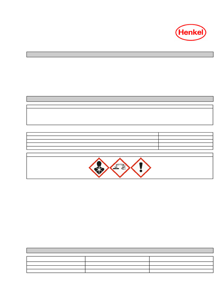 Loctite 648 Safety Data Sheet | PDF | Dangerous Goods | Occupational ...