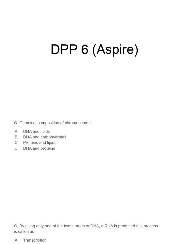 DPP6 Aspire | PDF