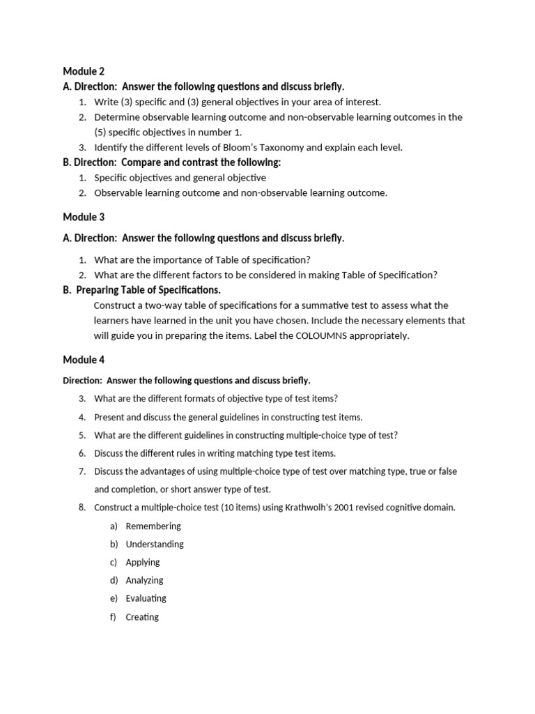 Assessment of Learning 1 | PDF