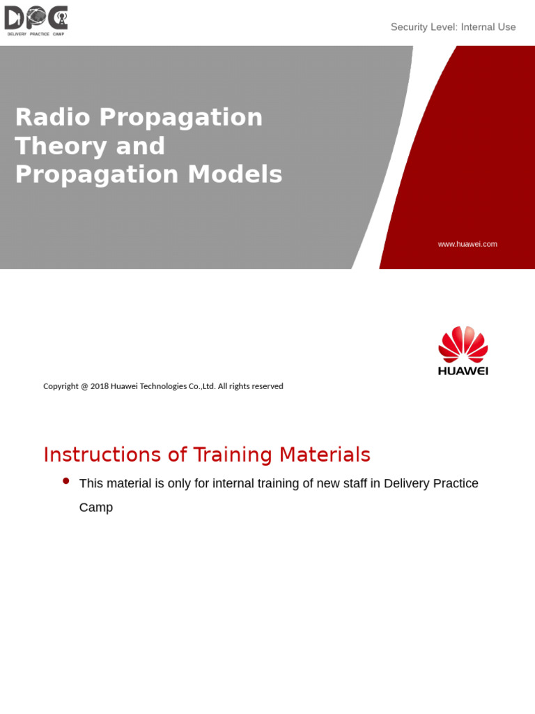 2-RNP Radio Propagation Theory and Propagation Models ISSUE1.00 | PDF ...