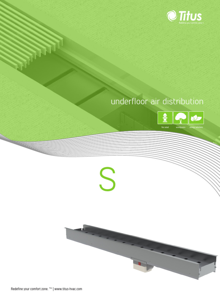 UFAD Titus Fan Powered | PDF | Engineering Thermodynamics | Building Technology