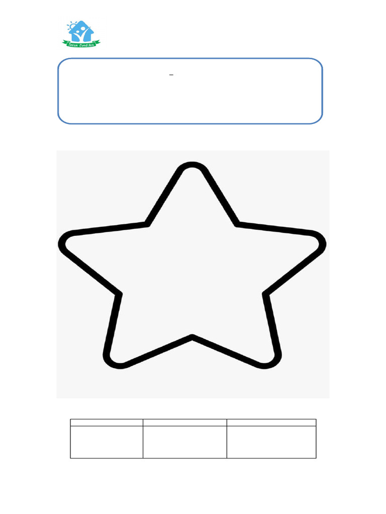 WORKSHEET Anak Bintang | PDF