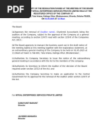 DIR-8 Form: Director's Intimation | PDF
