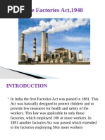Factories Act, 1948 and Gujarat Factories Rules, 1963. | PDF | Labor ...