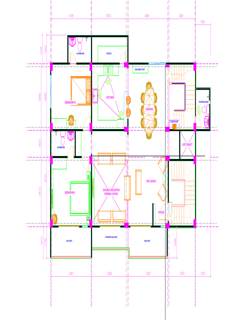 Structural Layout 19-11-2024 | PDF | Room | Home