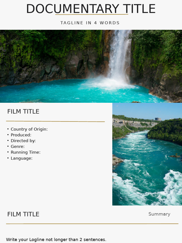 Documentary Pitch Deck | PDF