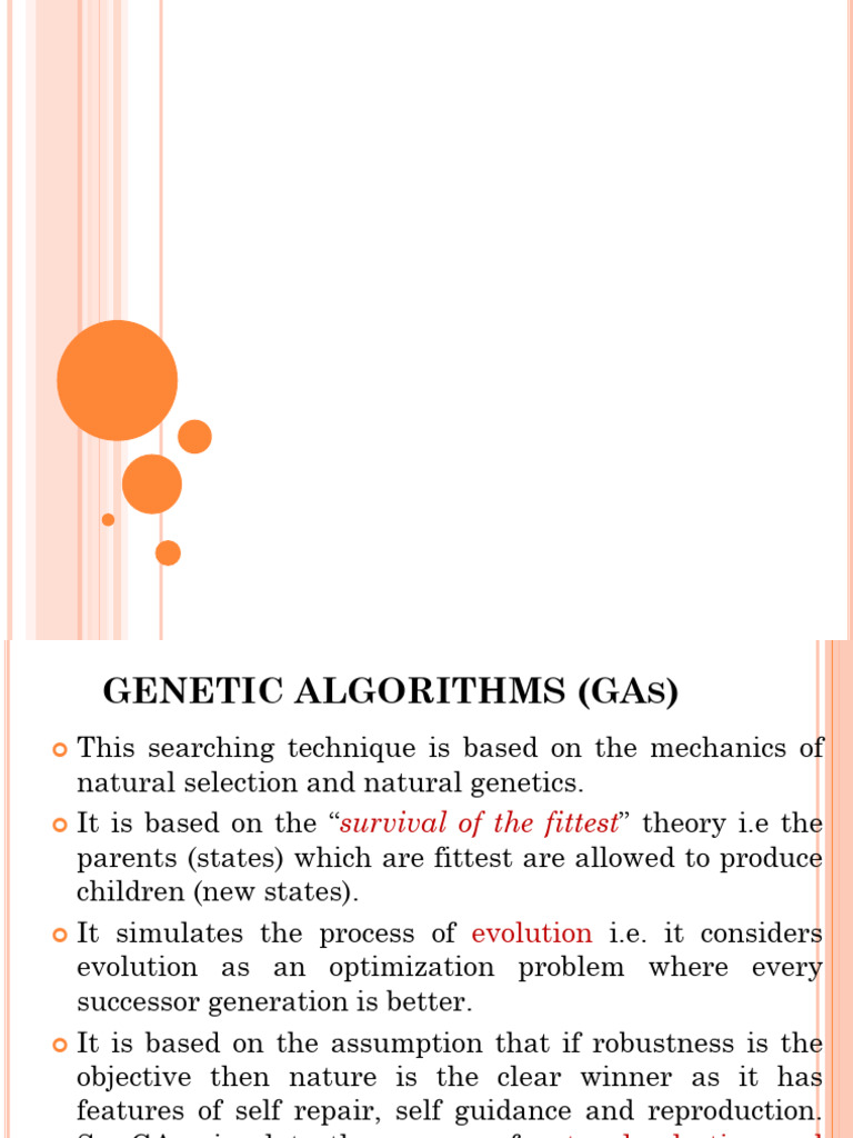 8 Stochastic Search Algorithms 2 Pdf Genetic Algorithm Natural Selection