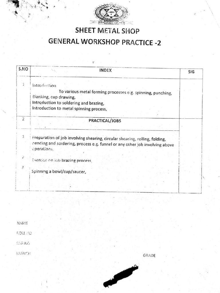 Sheet Metal 2nd | PDF