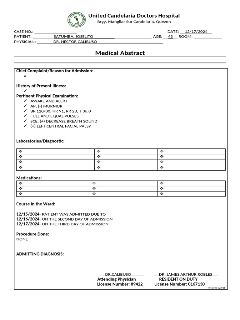 Abstract Format | PDF