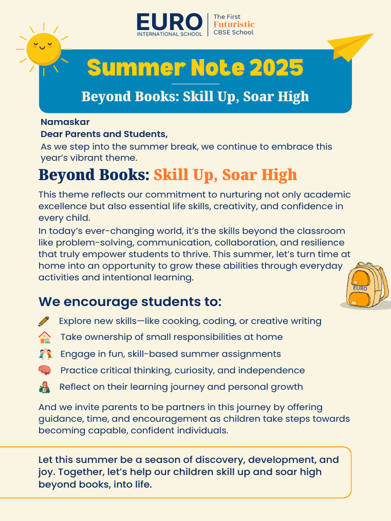 Grade-2 Summer Note 2025-2 | PDF | Critical Thinking | Creativity