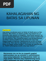 Karapatan at Tungkulin NG Tao Sa Lipunan | PDF