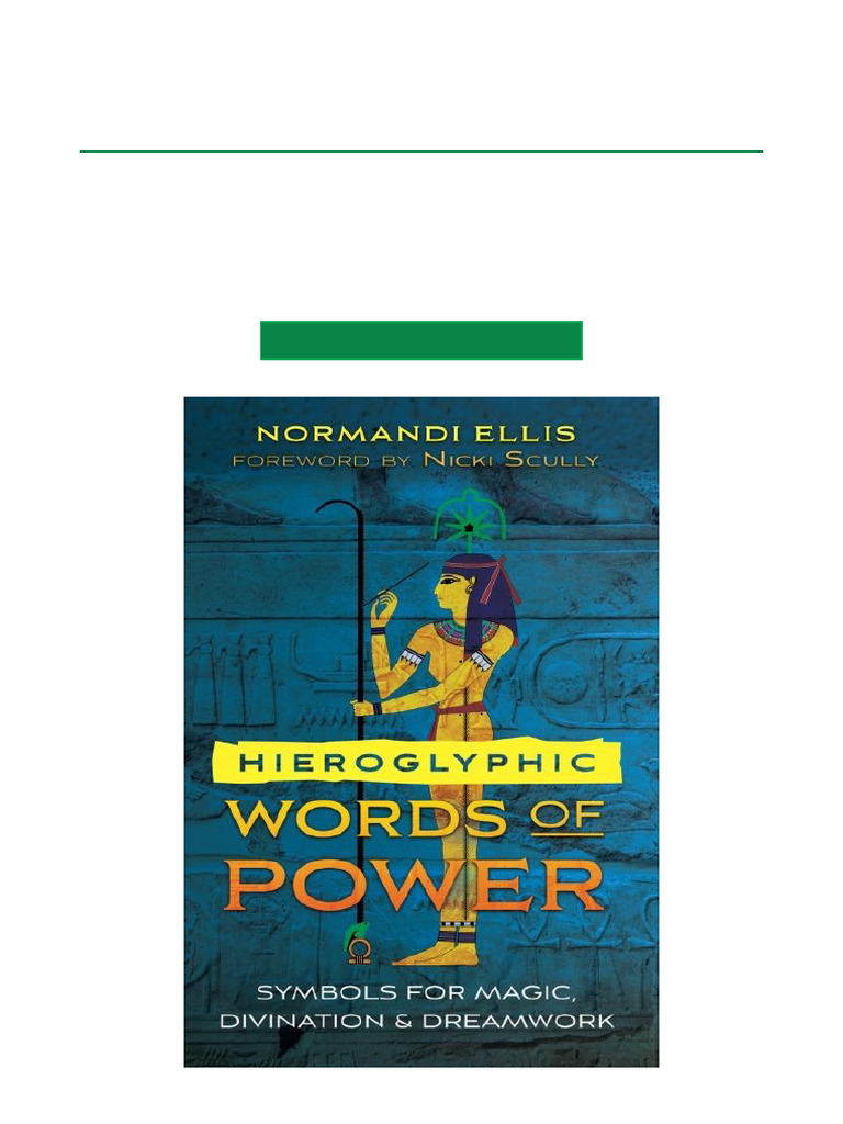 Hieroglyphic Words of Power Download | PDF