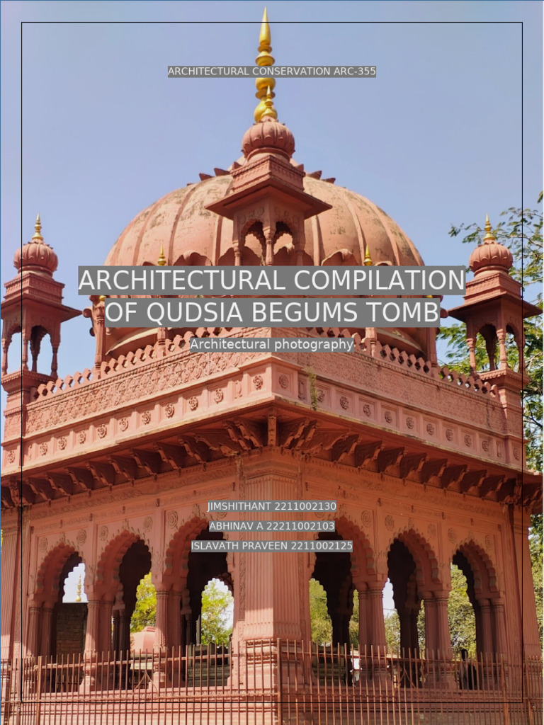 Bada Bagh Architectural Conservation Insights | PDF | Symmetry | Image