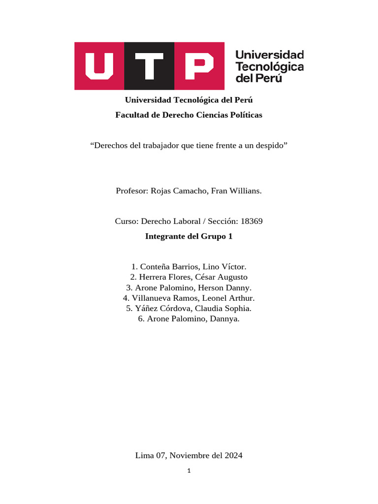 Laboral Ta2 | PDF | Derecho laboral | Daños y perjuicios