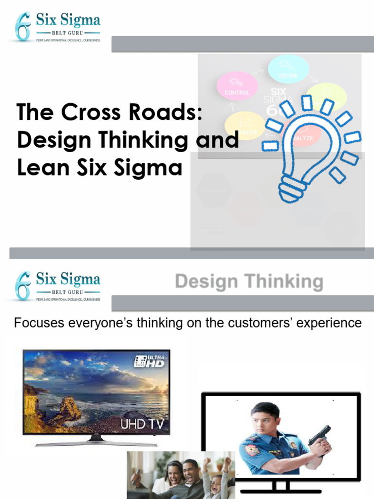 The Crossroad of Lean Six Sigma | PDF | Design Thinking | Six Sigma