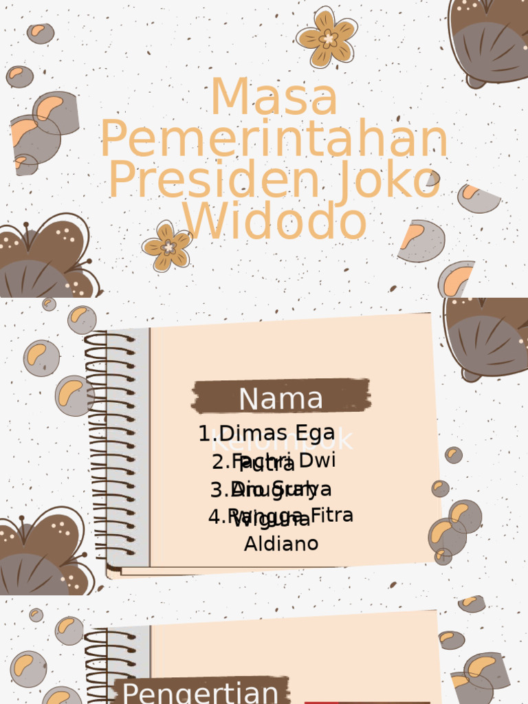 Masa Pemerintahan Presiden Joko Widodo | PDF