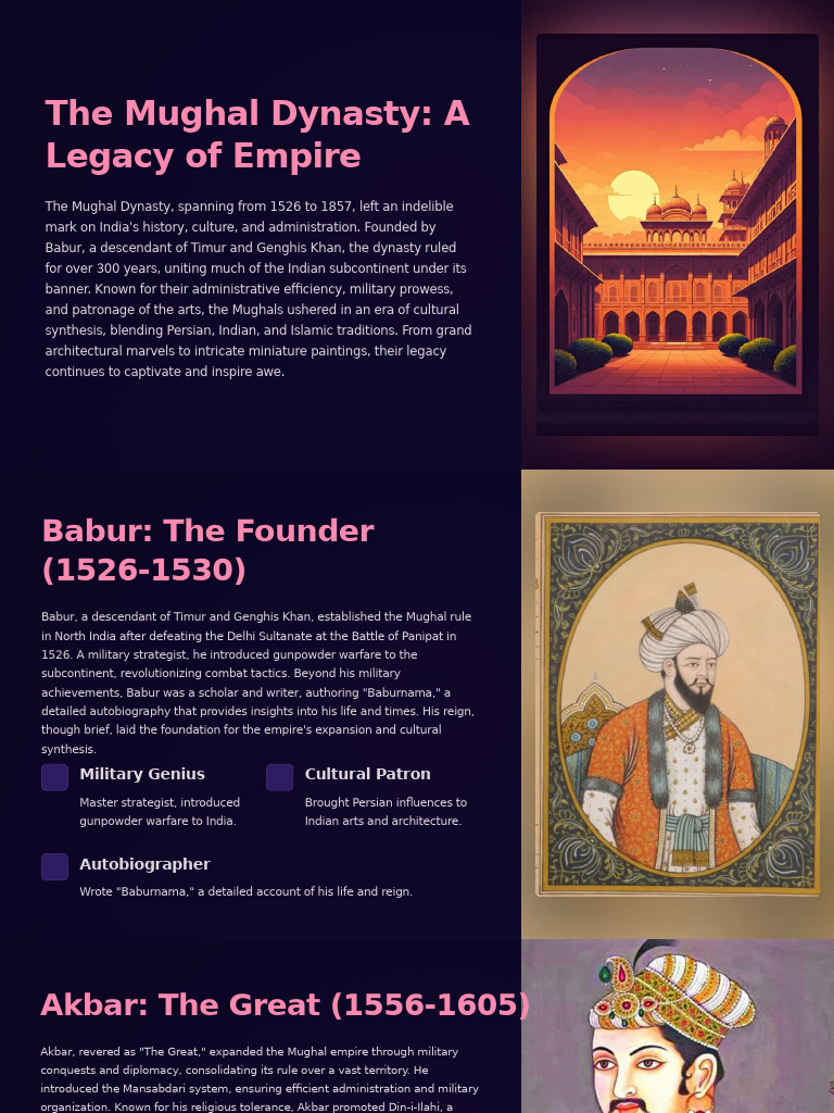 Legacy of the Mughal Empire | PDF | Mughal Empire