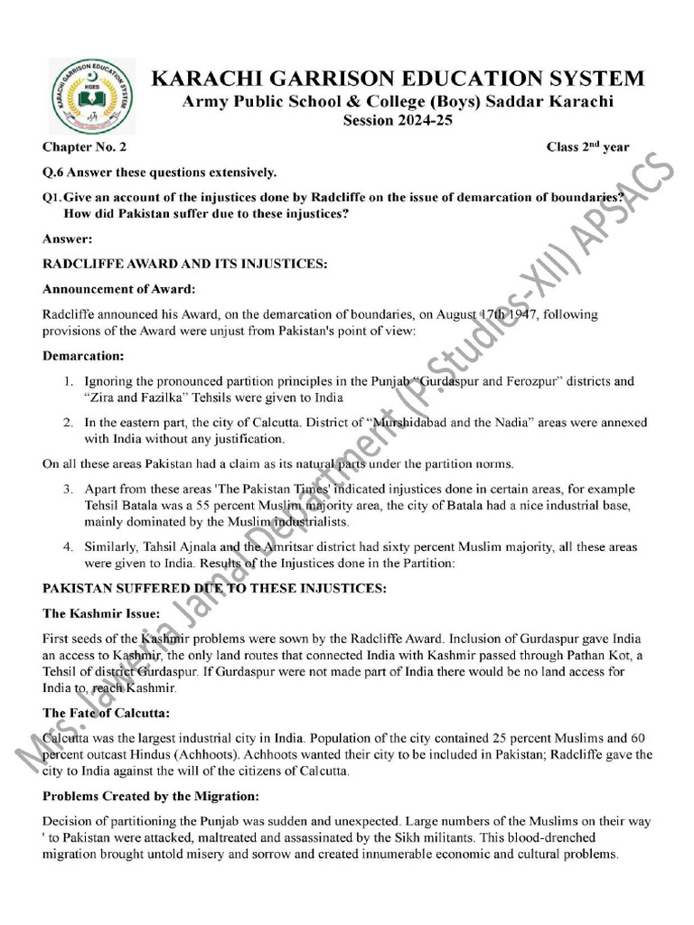 Pak ST Notes CH02 | PDF