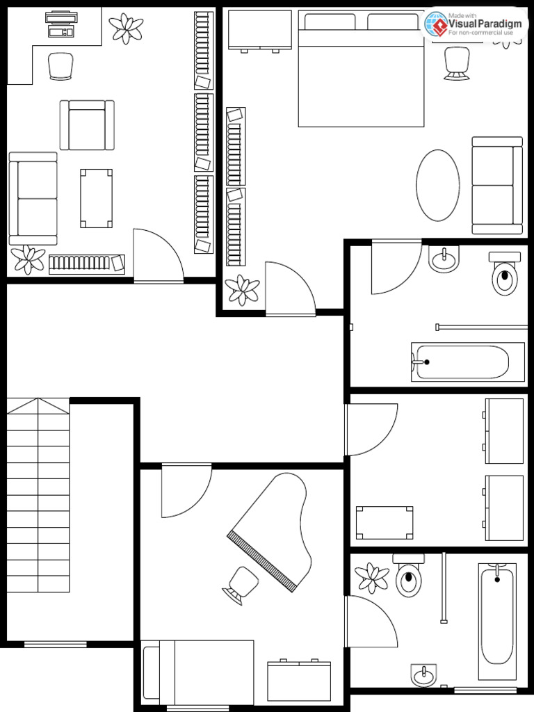 Modern 2nd Floor Plan | PDF