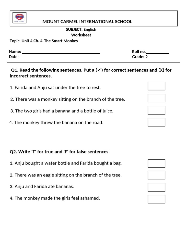 English Unit 4 Ch. 4- worksheet Copy (1) | PDF
