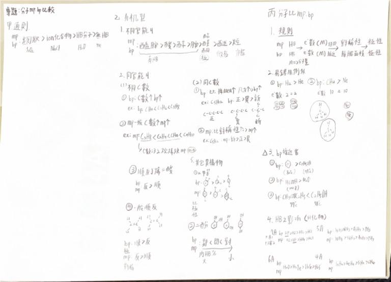 分子MP BP比較 | PDF