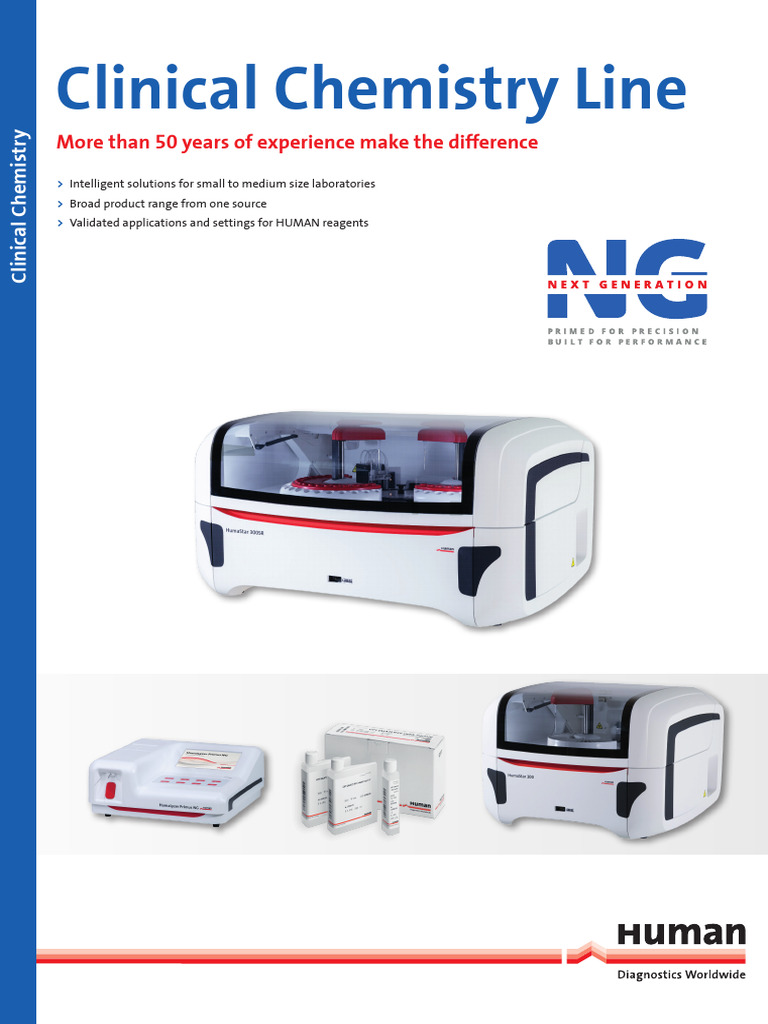 Clinical Chemistry Solutions for Labs | PDF | Assay | Touchscreen