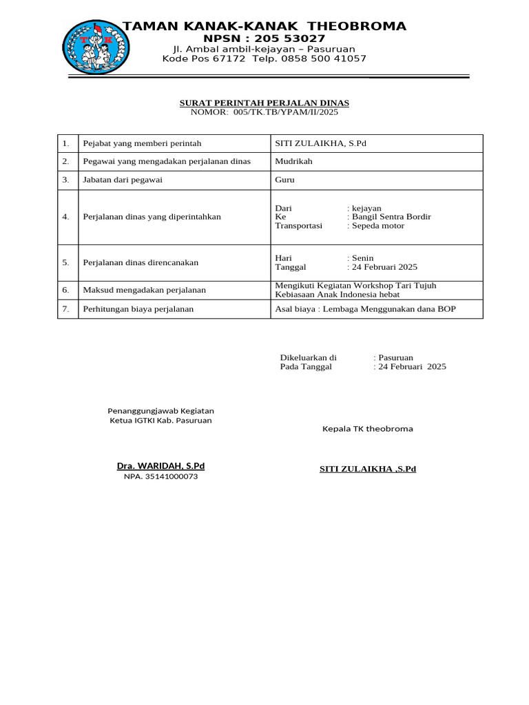 SPPD WORKSHOP TARI 7 KEBIASAAN ANAK HEBAT | PDF