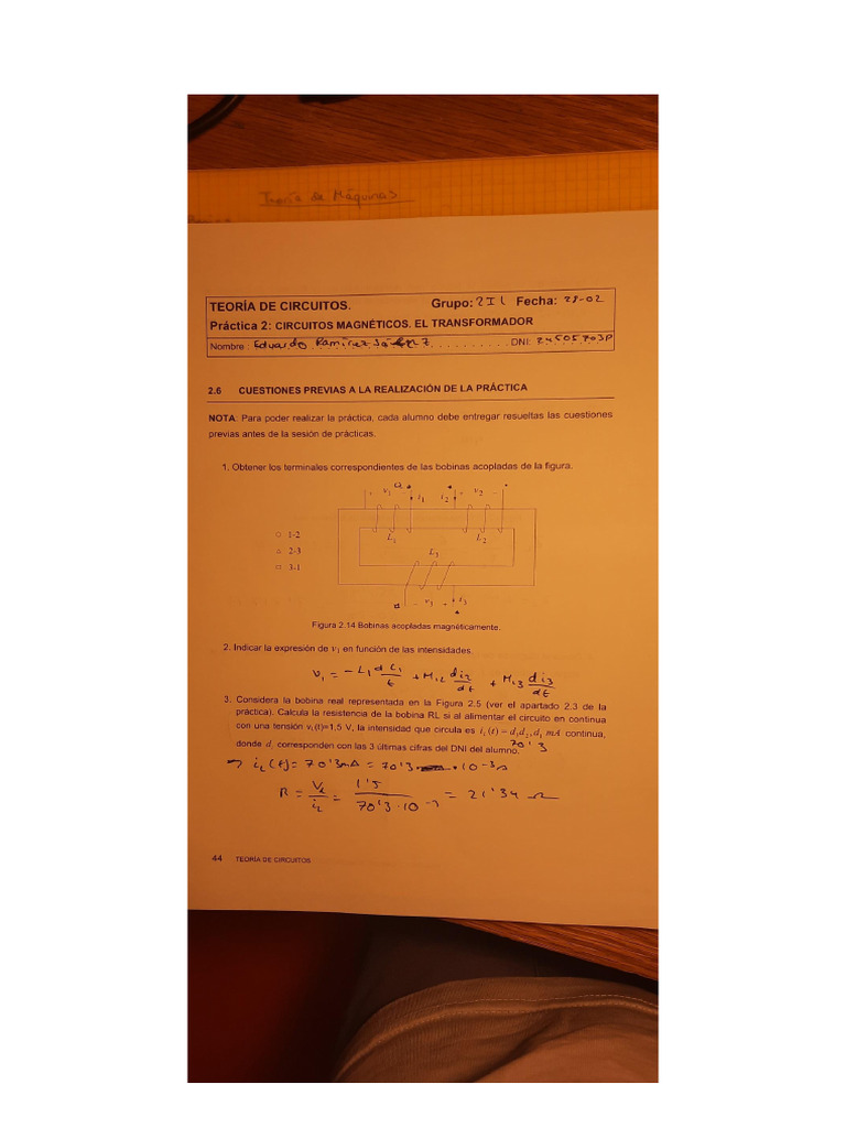 Ejs Previos Practica 2 T. CIr | PDF