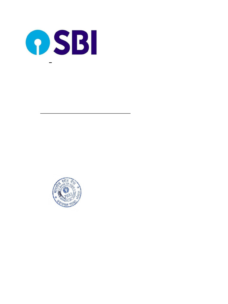 Chandra Mani SBI NOC | PDF