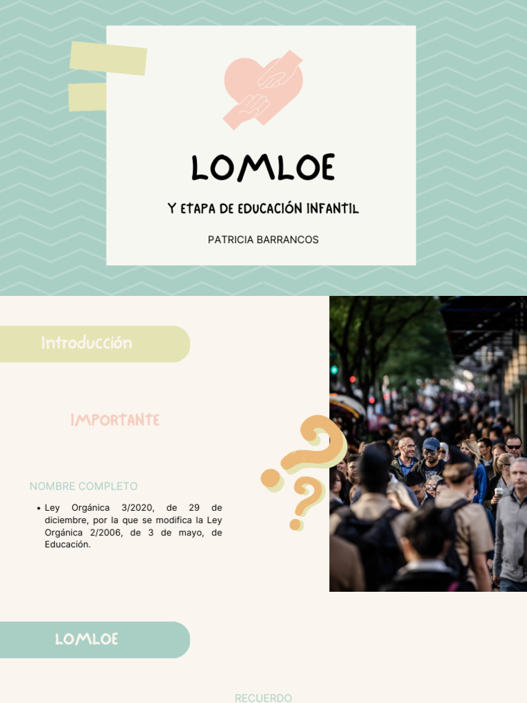 LEGISLACIÓN LOMLOE . esquema | PDF | Aprendizaje | Igualdad de género