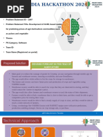 Problem Statements - Smart India Hackathon 2023 | PDF | Business ...