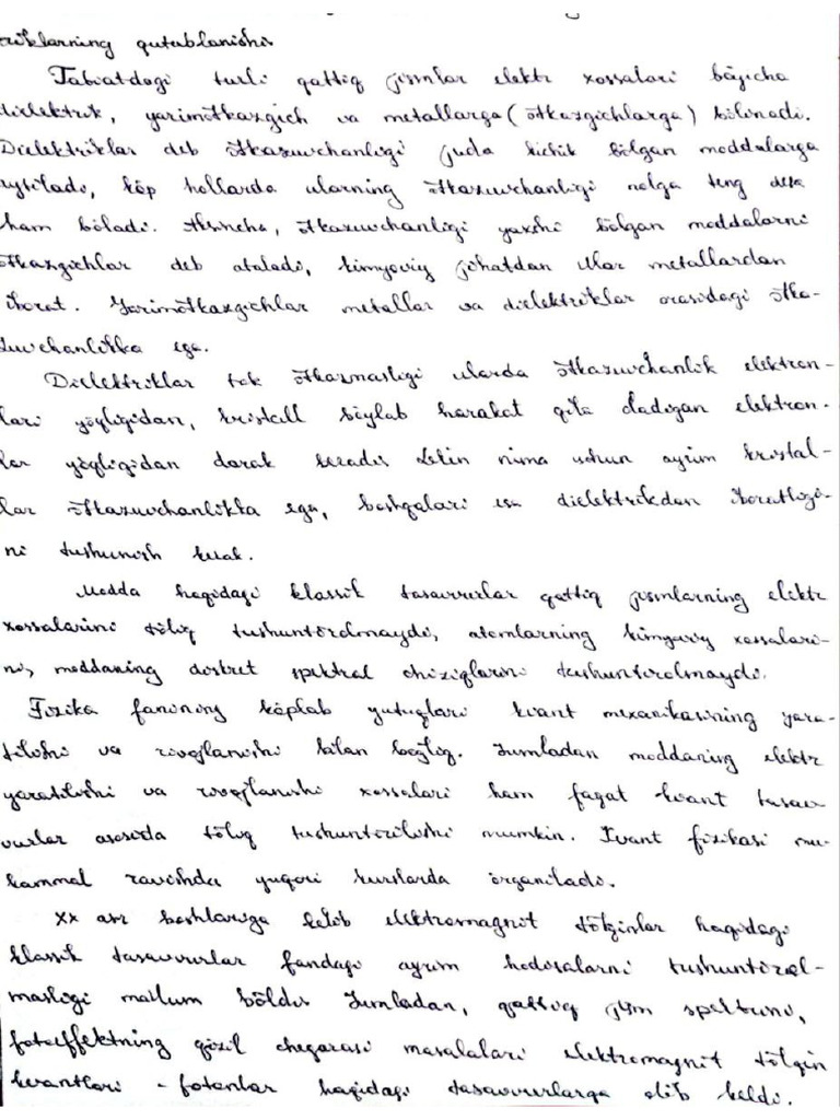 Mustaqil Ish Nusxa | PDF