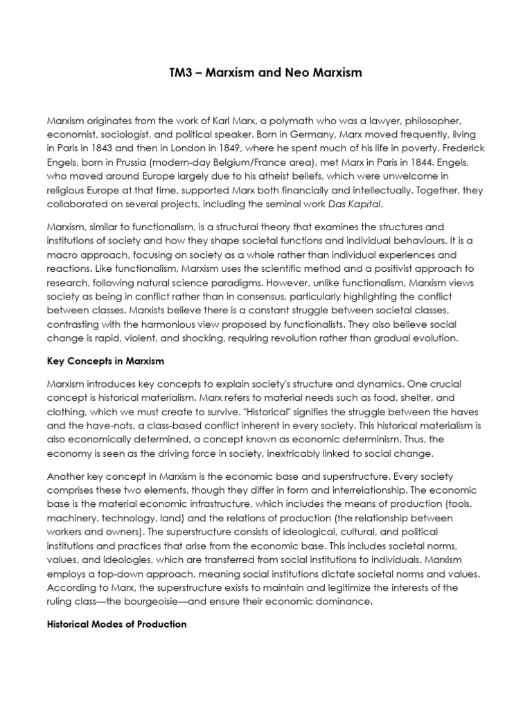 Sociology revision notes for alevel crime and deviance | PDF | Marxism ...