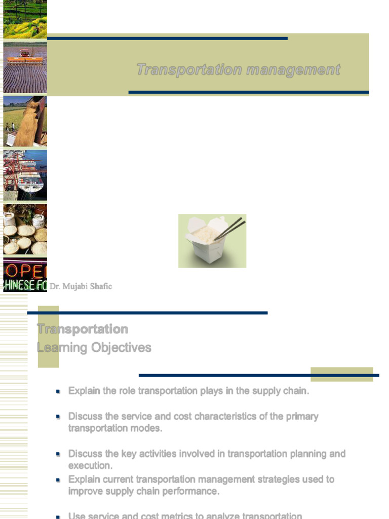 Transportation Management | PDF | Transport | Cargo