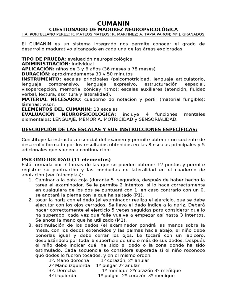 CUMANIN_resumen | PDF | Hemisferio cerebral | Lóbulo temporal