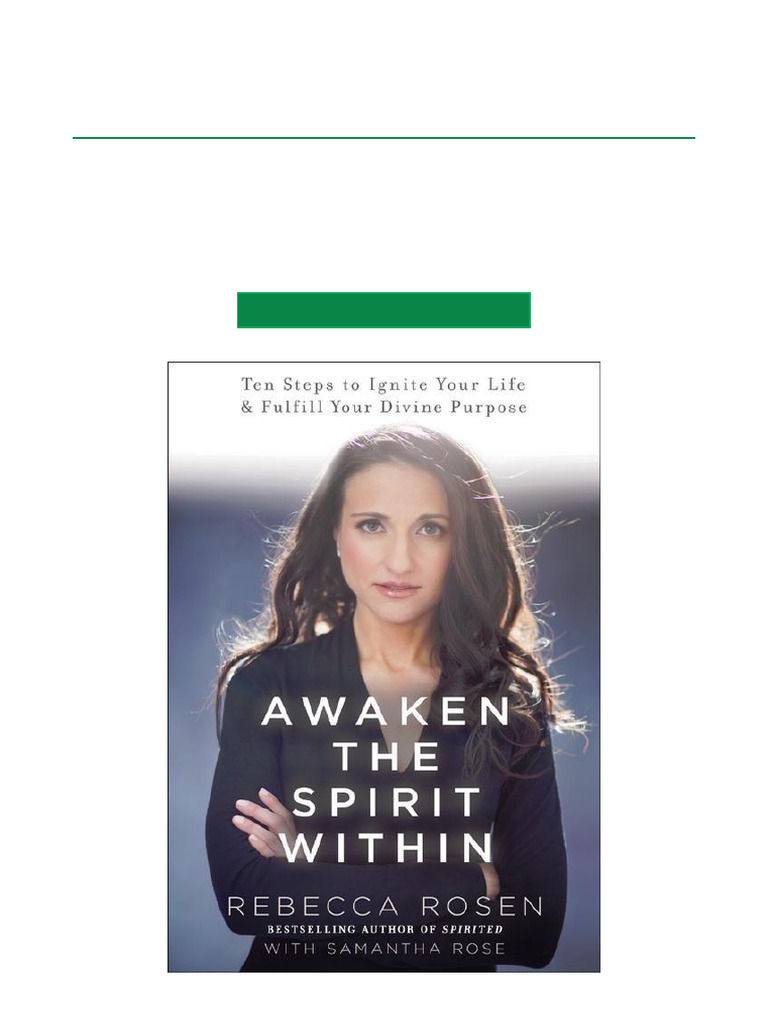 Popular Pick Awaken The Spirit Within 10 Steps To Ignite Your Life and Fulfill Your Divine ...