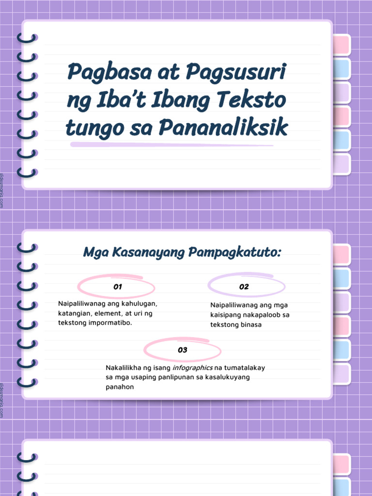 Lesson 1 Impormatibo | PDF