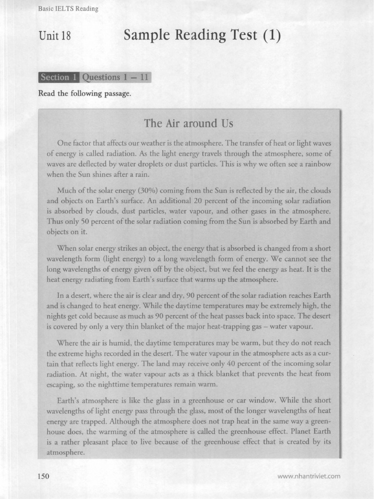 Basic IELTS Reading | PDF