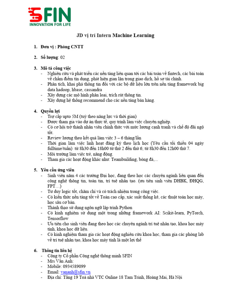 JD-Intern_Machine-Learning | PDF