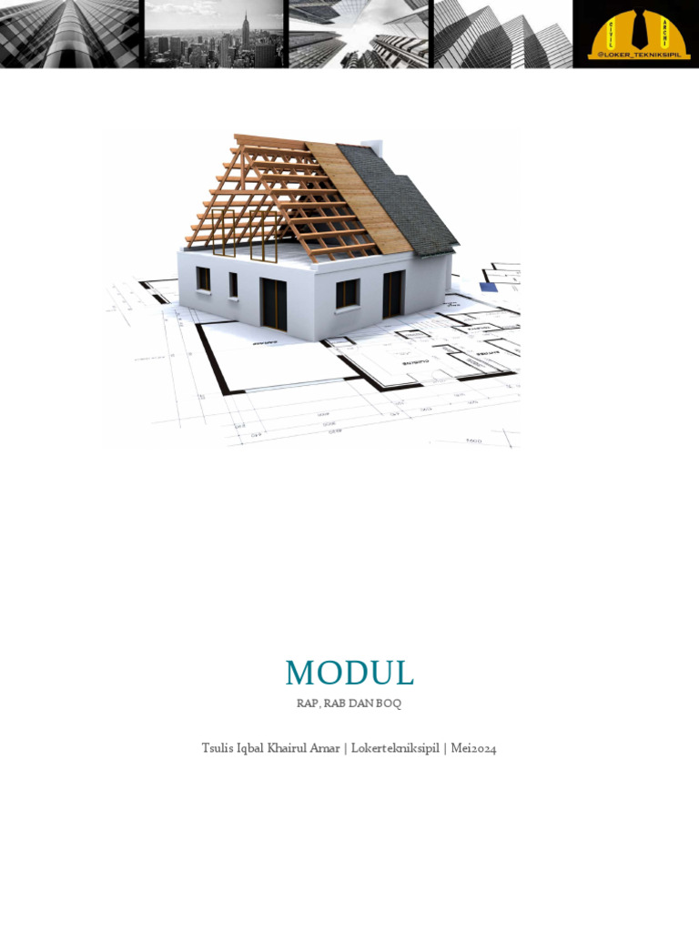 Modul RAB RAP Dan BOQ | PDF