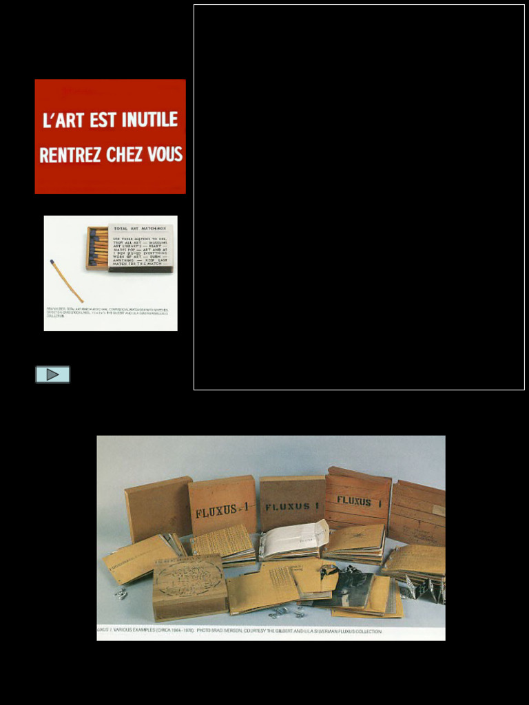 Movimiento Fluxus: Arte y Creatividad | PDF | Estilo | Arte contemporáneo
