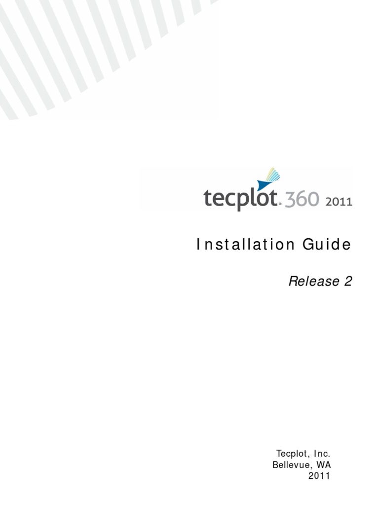 Tecplot | PDF | Installation (Computer Programs) | Command Line Interface