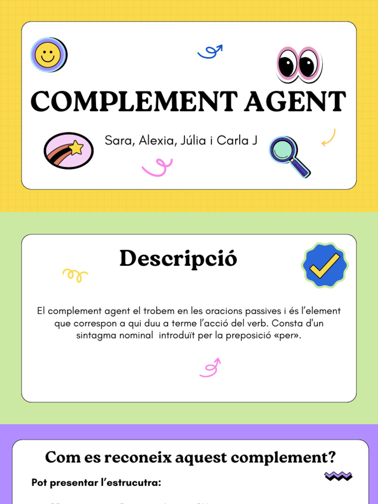 Complements Verbals Activitat | PDF