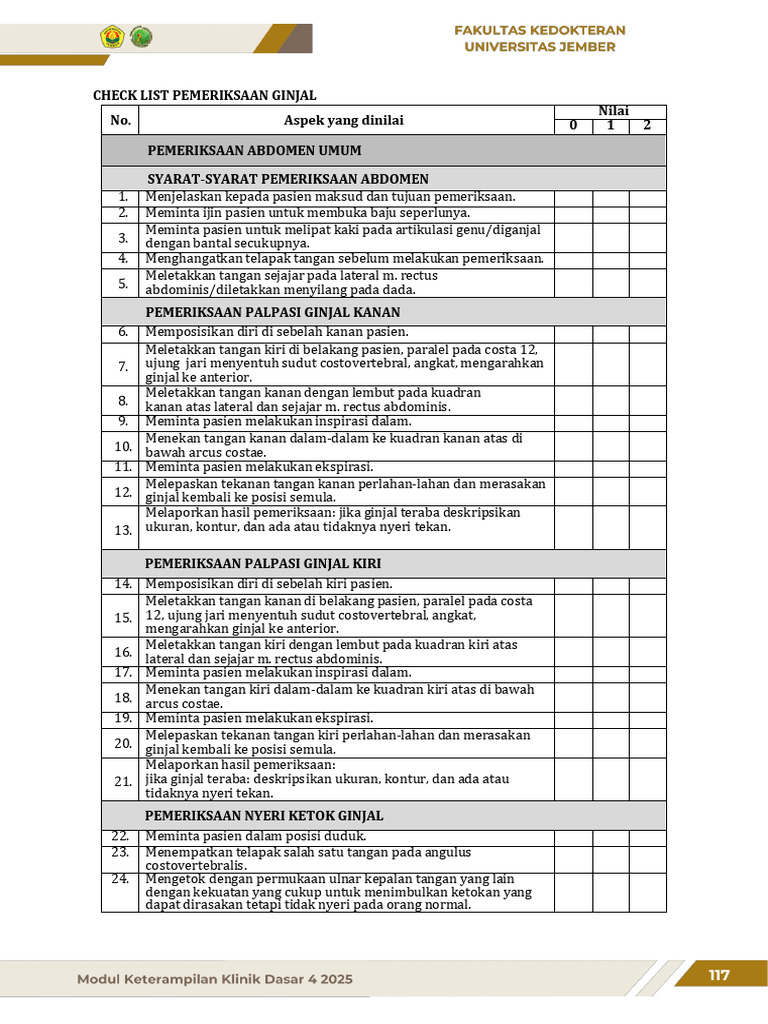 Pemeriksaan Ginjal | PDF