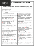 Upcat Reviewer Practice Test 1 | PDF | Elementary Geometry | Elementary ...