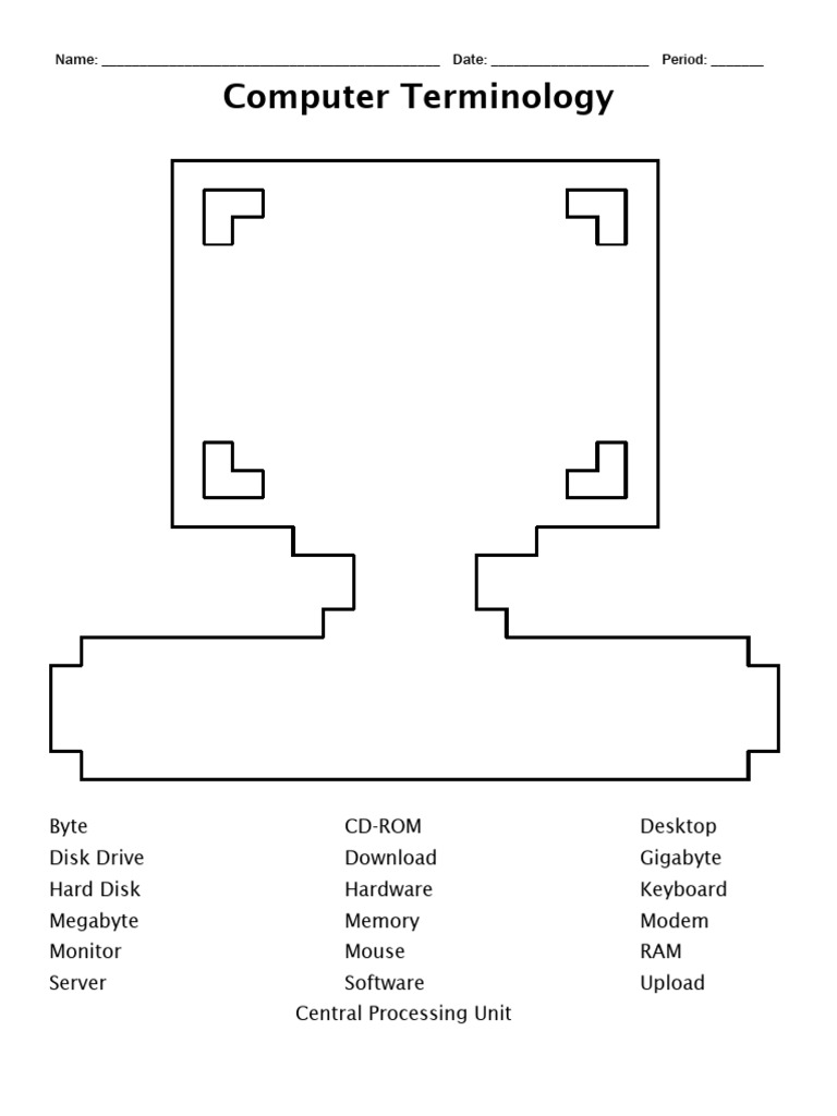 Computer Terminology | PDF | Electronics | Digital Technology