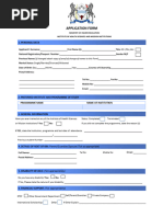 COSDEC Application Form 2023 Swakopmund | PDF | Identity Document
