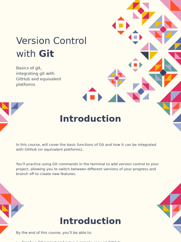 Chapter 1 - Version Control with Git | PDF | Version Control | Software Engineering