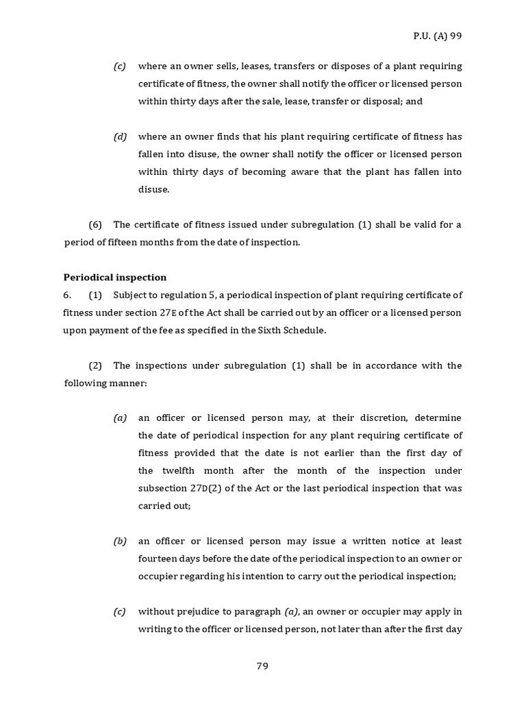 DOSH Regulation | PDF