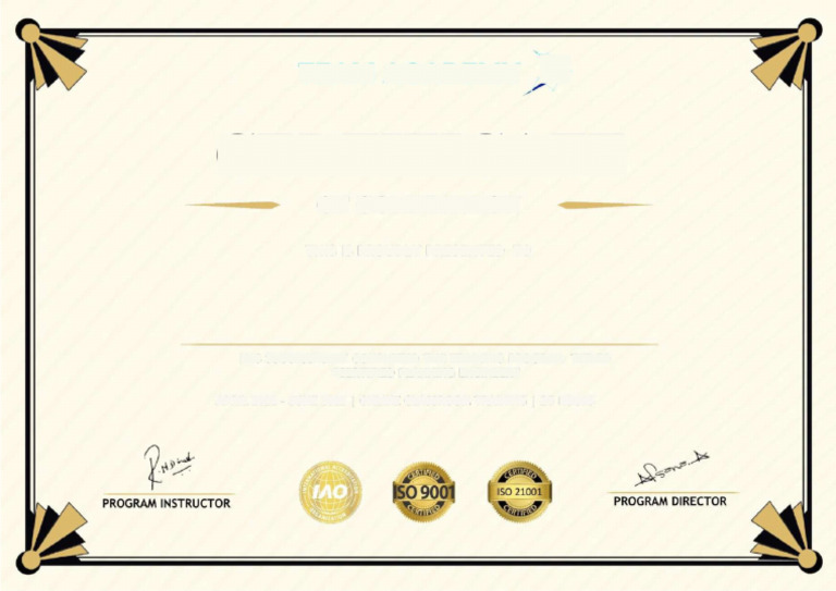 Planning Engineer Certificate | PDF